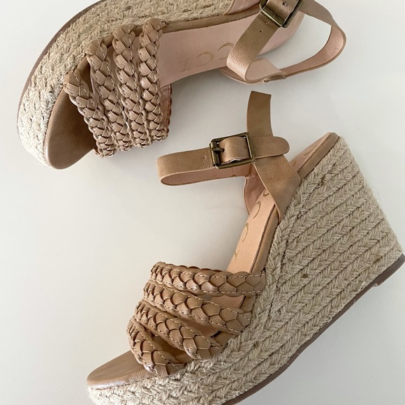 Cocci | Shoes | Cocci Wedge Sandal In Nude Brand New | Poshmark